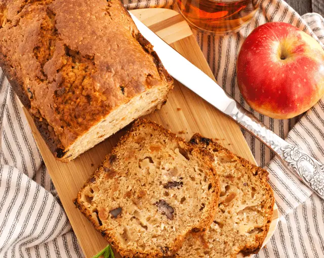 Apple Nut Bread Recipe with Sour Cream | Vintage Cooking