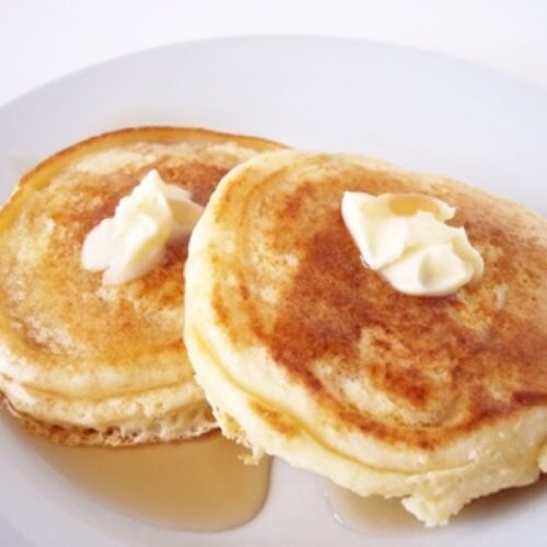 Simple Pancake Recipe Light Fluffy Pancakes - Vintage Cooking